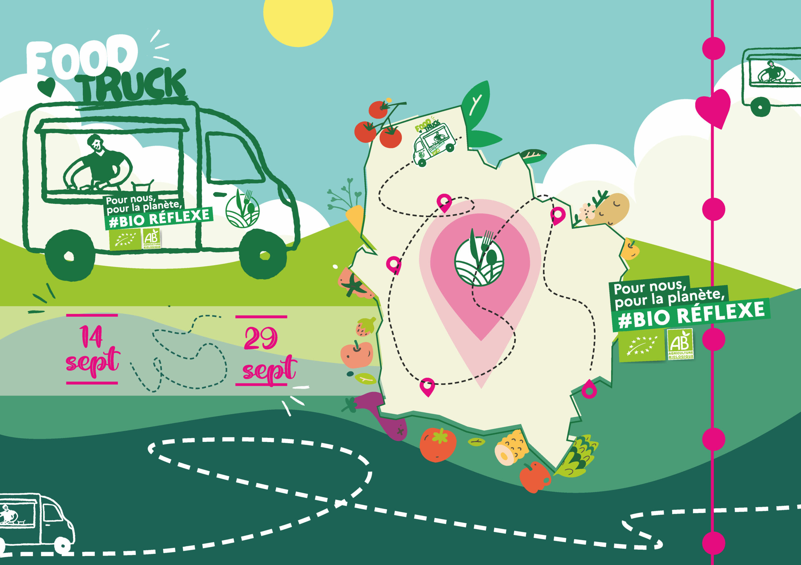 “La Baraque Bio” en tournée dans les Hauts-de-France du 14 au 29 septembre | Bio Hauts de France